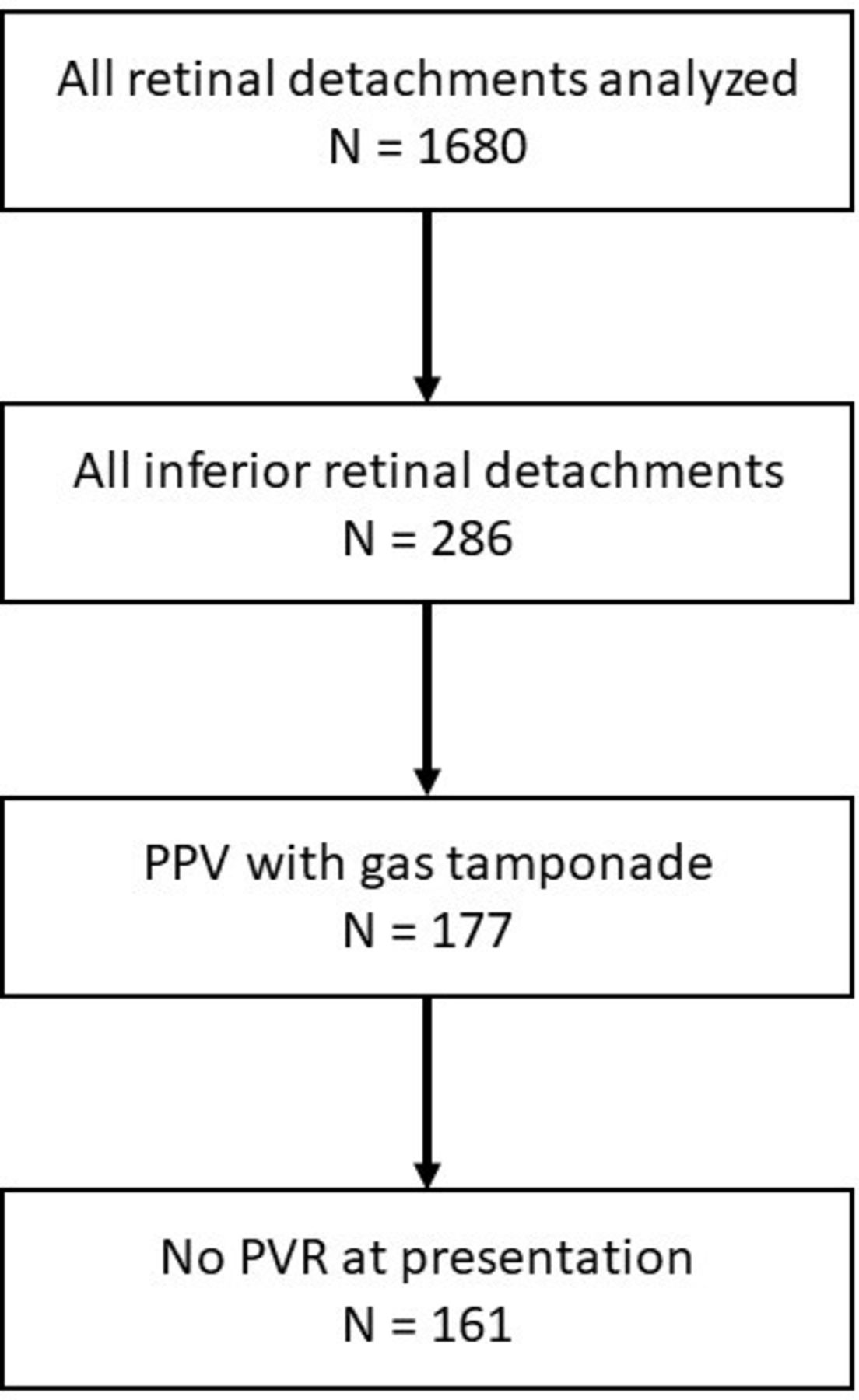 Retinal detachments secondary to inferior retinal breaks: anatomic ...